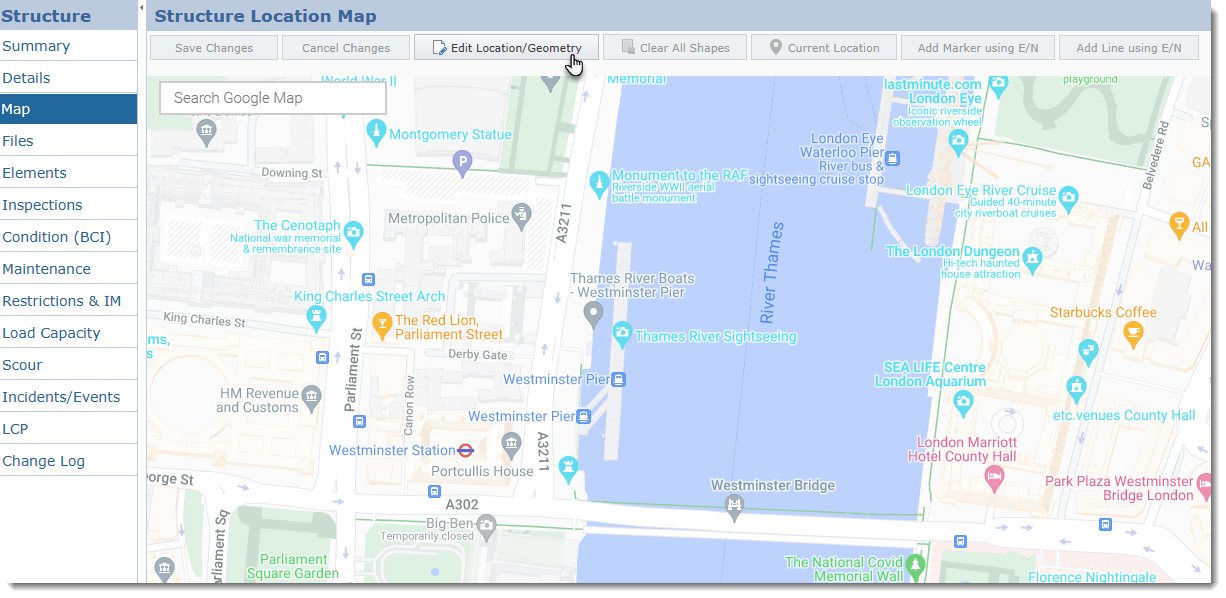 Structure Map - Structure Location Editor - BridgeStation